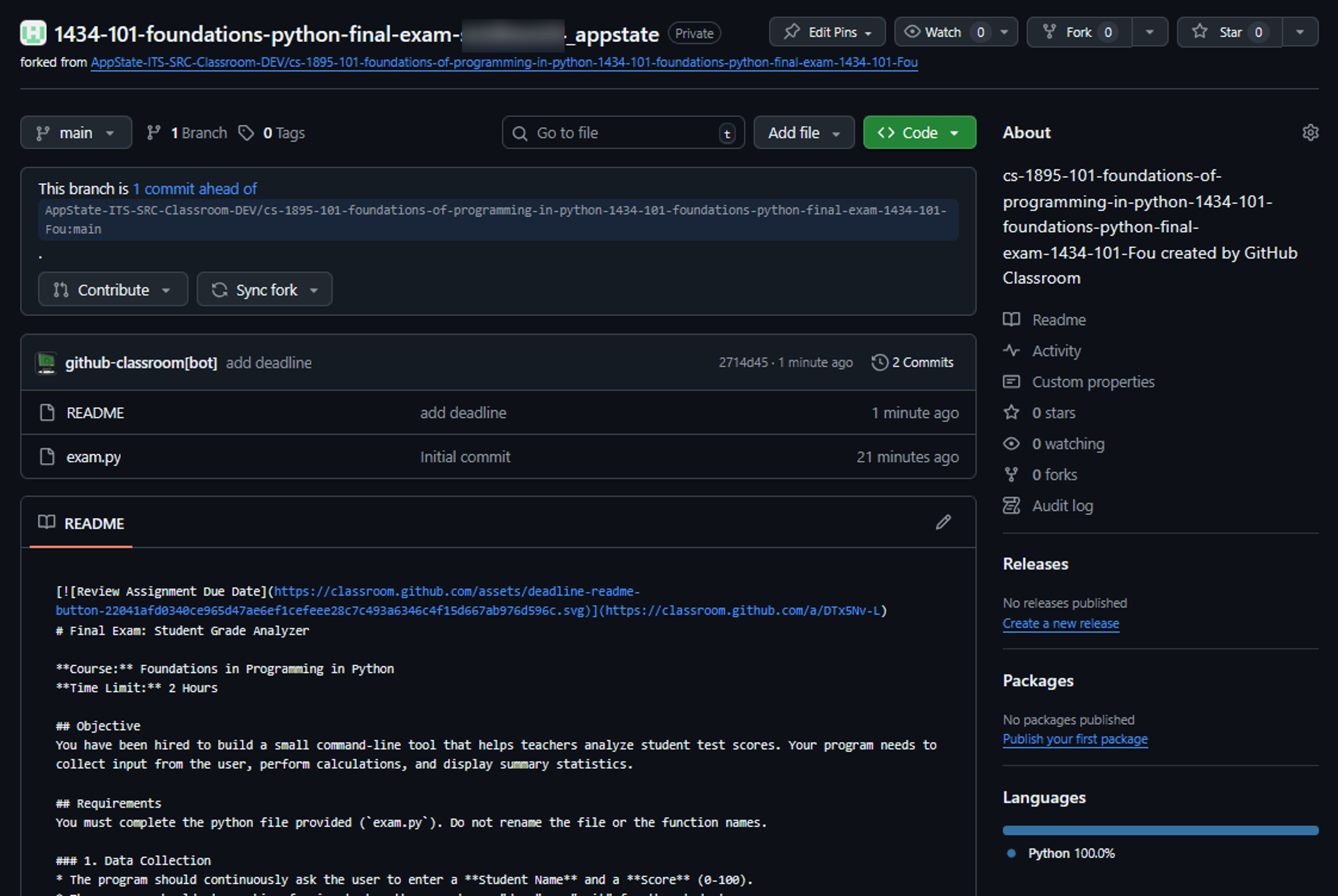 GitHub Classroom - Appalachian Technology Knowledge Base - Confluence